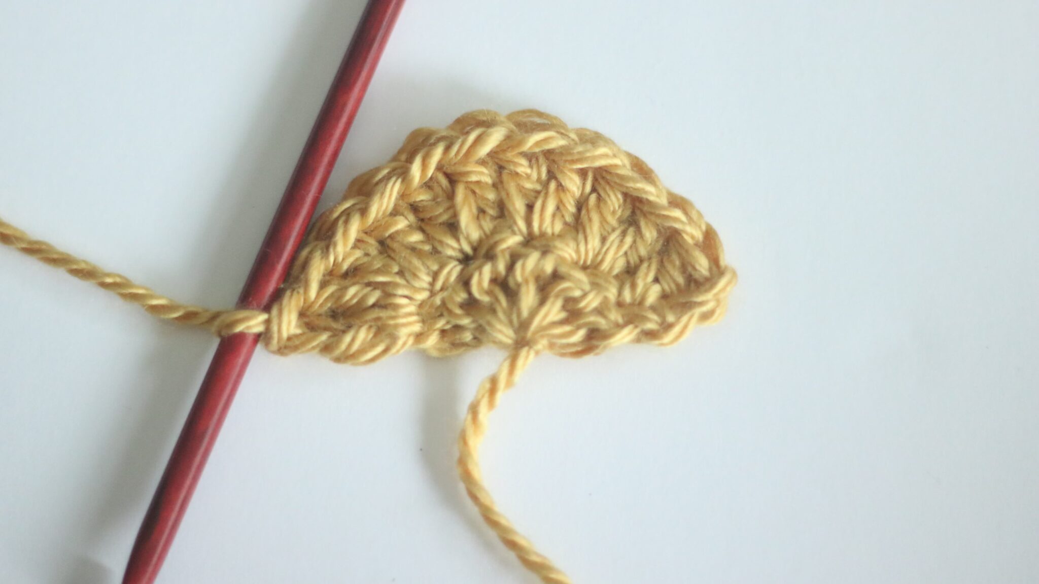 How to Crochet A Half Circle Step-by-Step for Beginners