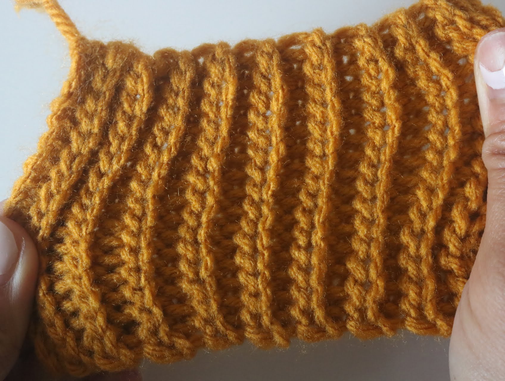 Simplest Crochet Stitch that Looks Like Knitting - KKAME Design