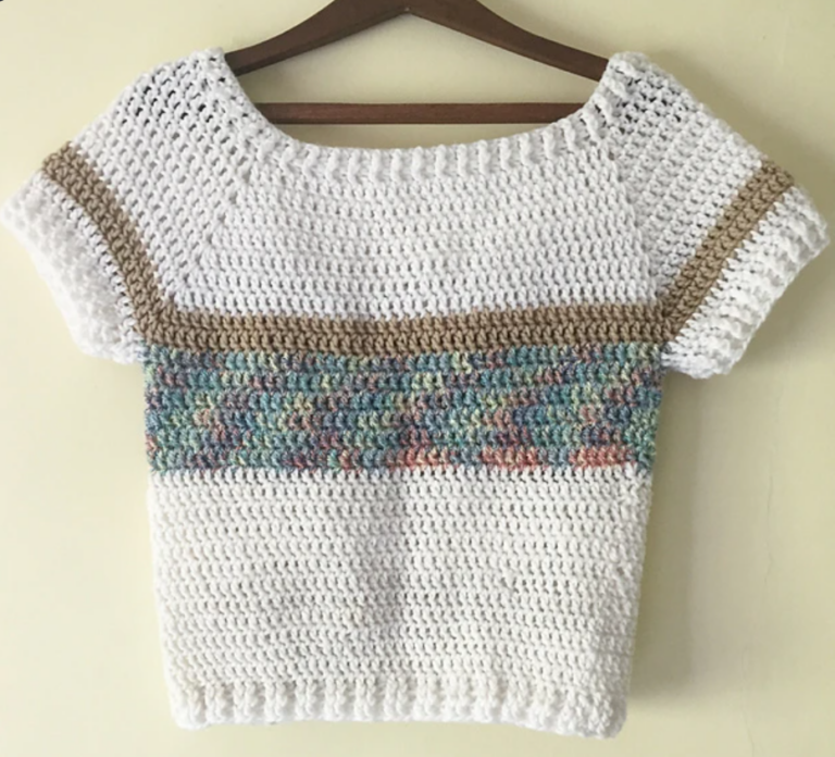 45+ Best Free Crochet T Shirt Patterns to make in 2023 - KKAME